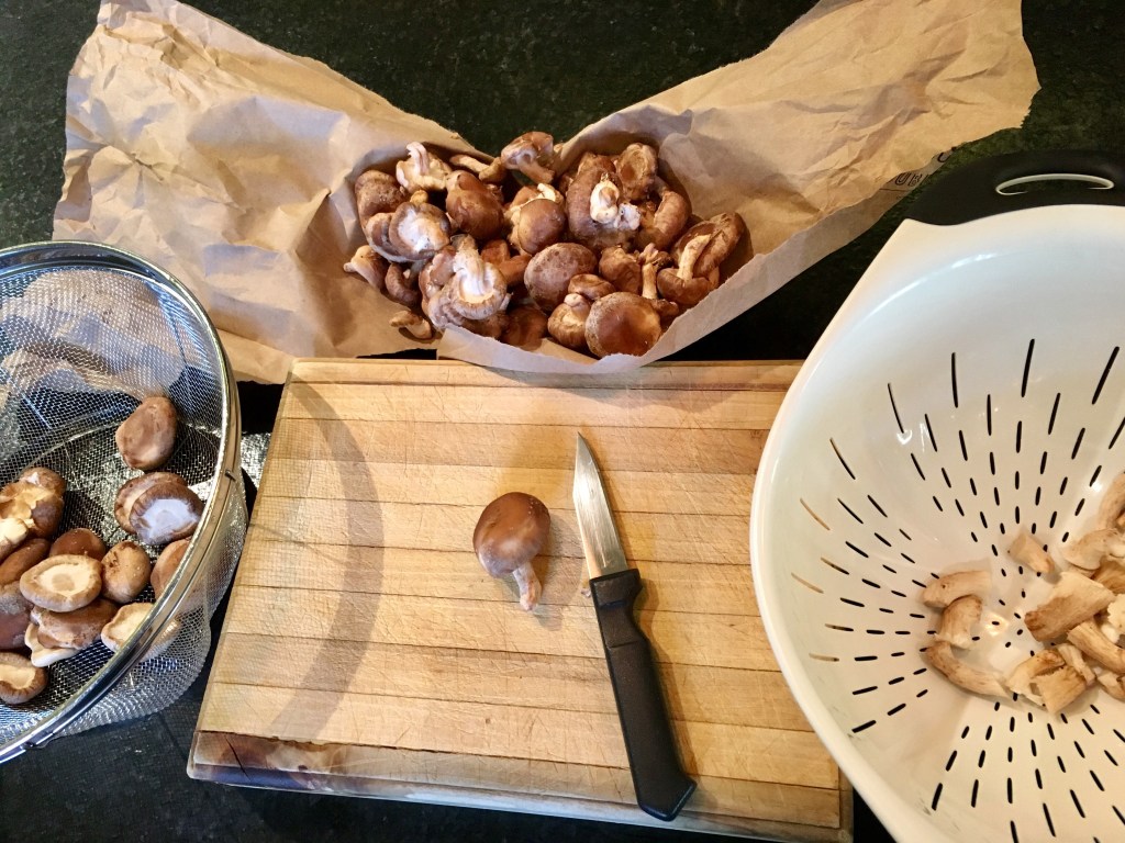 Don’t throw away those Shiitake Stems – Place at the Table