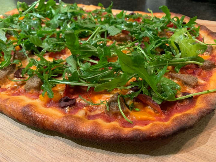 Turkey Sausage and Pepperoni Supreme Pizza – Place at the Table